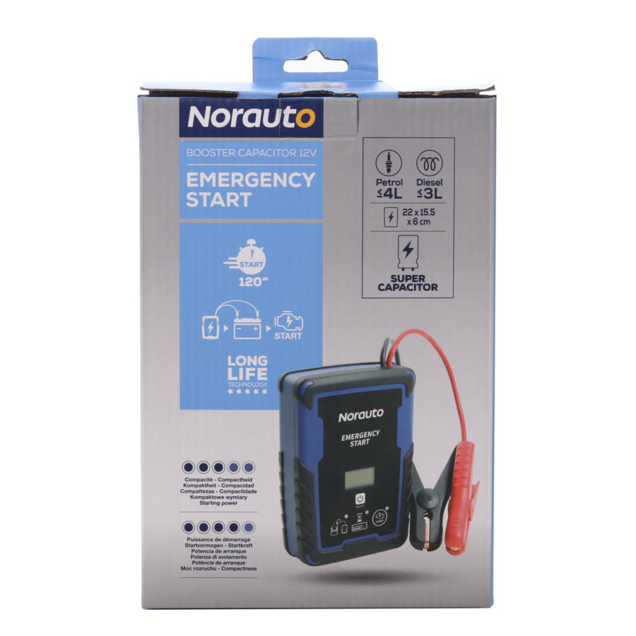 Booster Emergency Start 900A NORAUTO : Norauto.fr