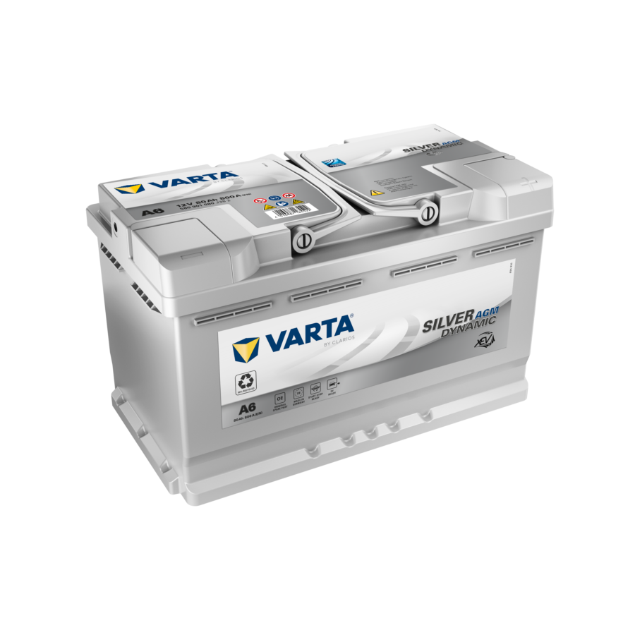 Batterie VARTA A6 Start & Stop Silver Dynamic xEV 80 Ah - 800 A ...