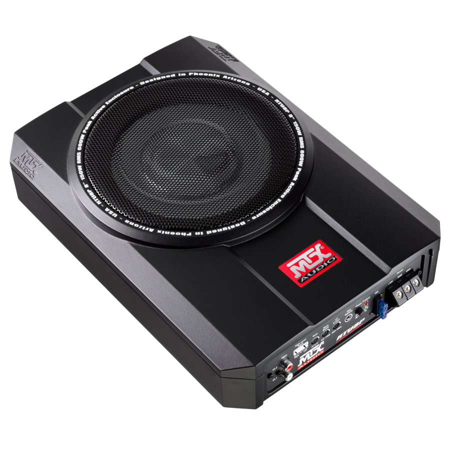 Caisson plat actif clos MTX RTU8P : Norauto.fr