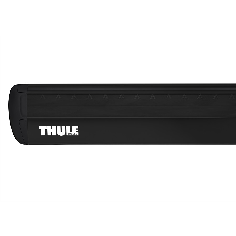 2 barres THULE WingBar Evo 118 en aluminium noir : Norauto.fr