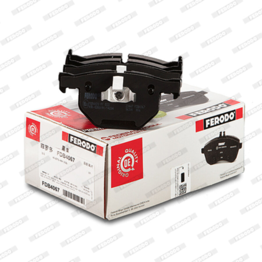 4 plaquettes de frein FERODO FDB4067 : Norauto.fr