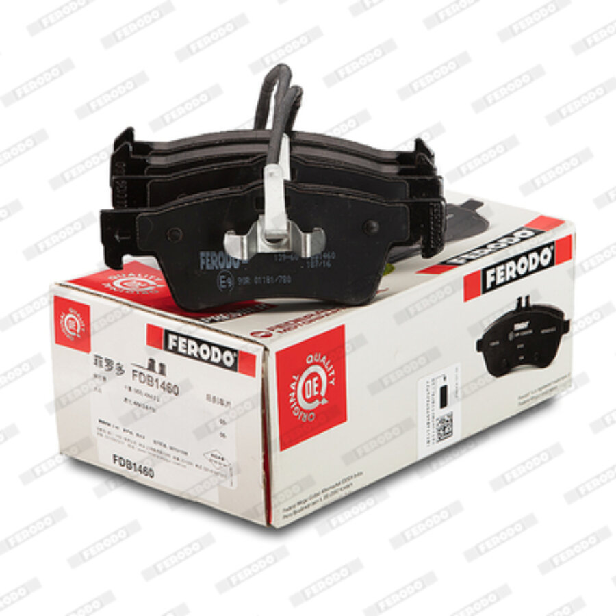 4 plaquettes de frein FERODO FDB1460 : Norauto.fr