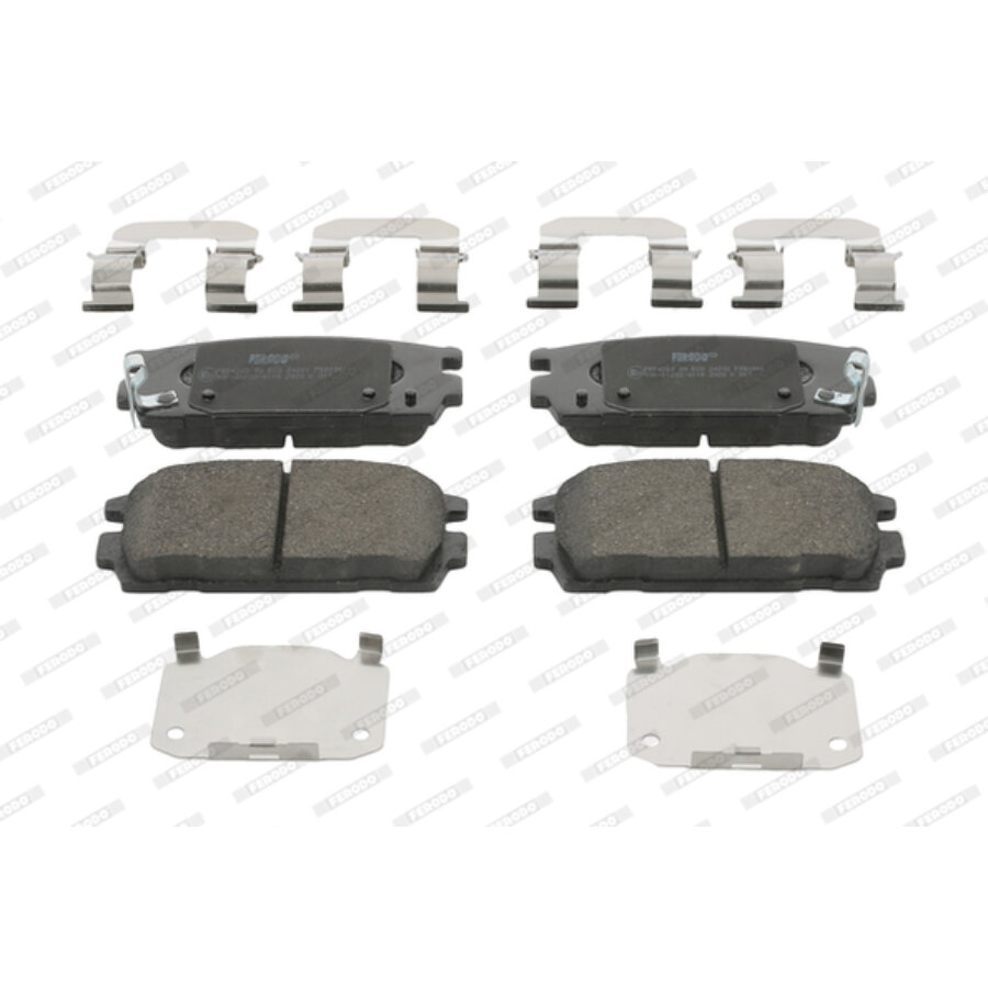 4 plaquettes de frein FERODO FDB1841 : Norauto.fr