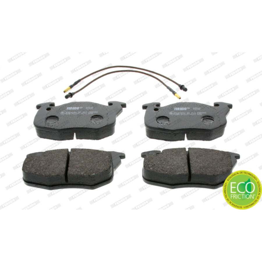 4 plaquettes de frein FERODO FDB393 : Norauto.fr