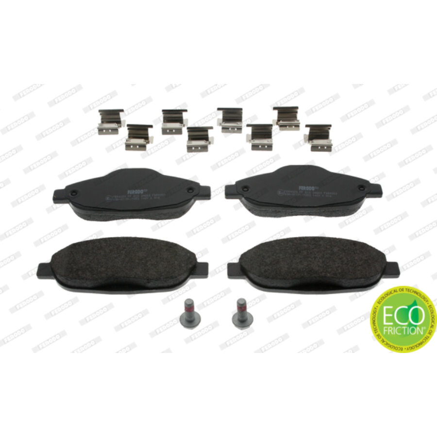 4 plaquettes de frein FERODO FDB4003 : Norauto.fr