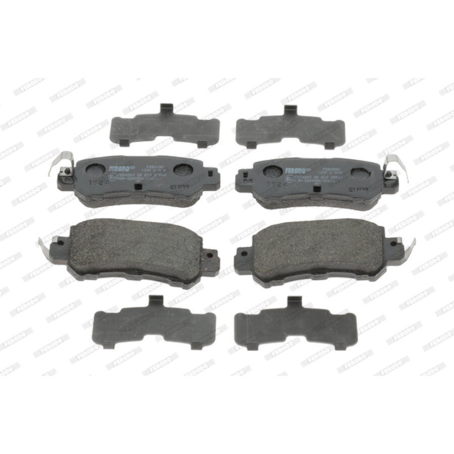 4 plaquettes de frein FERODO FDB4892 : Norauto.fr