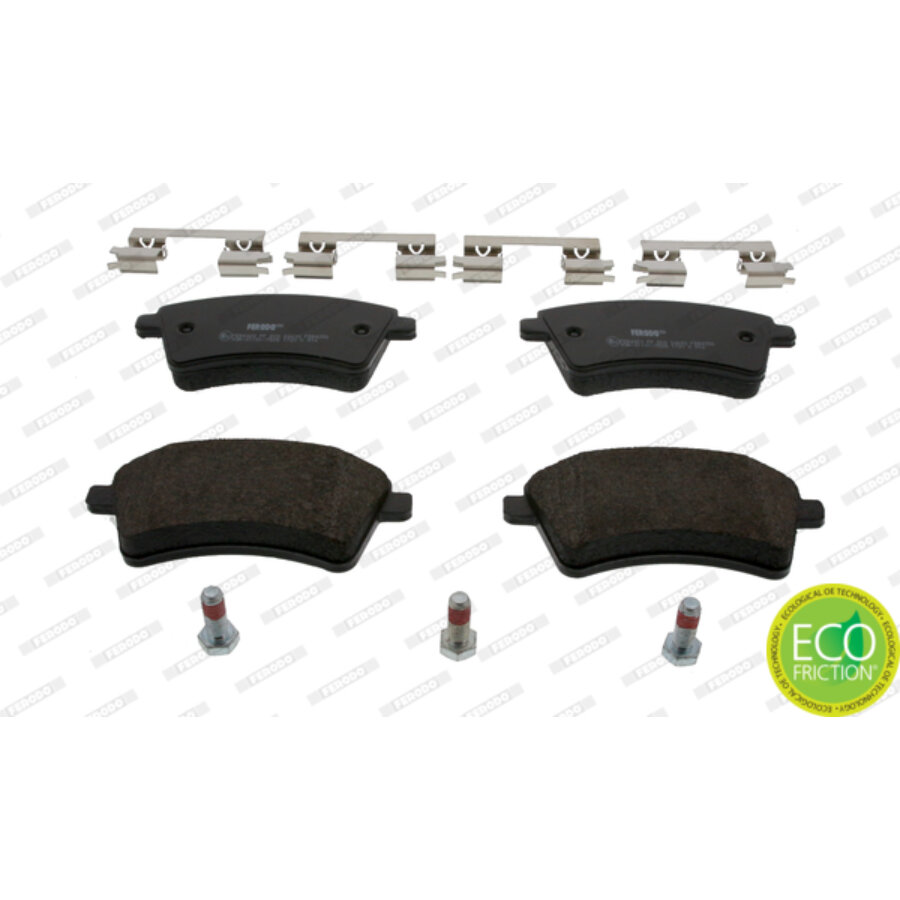 4 plaquettes de frein FERODO FDB4256 : Norauto.fr